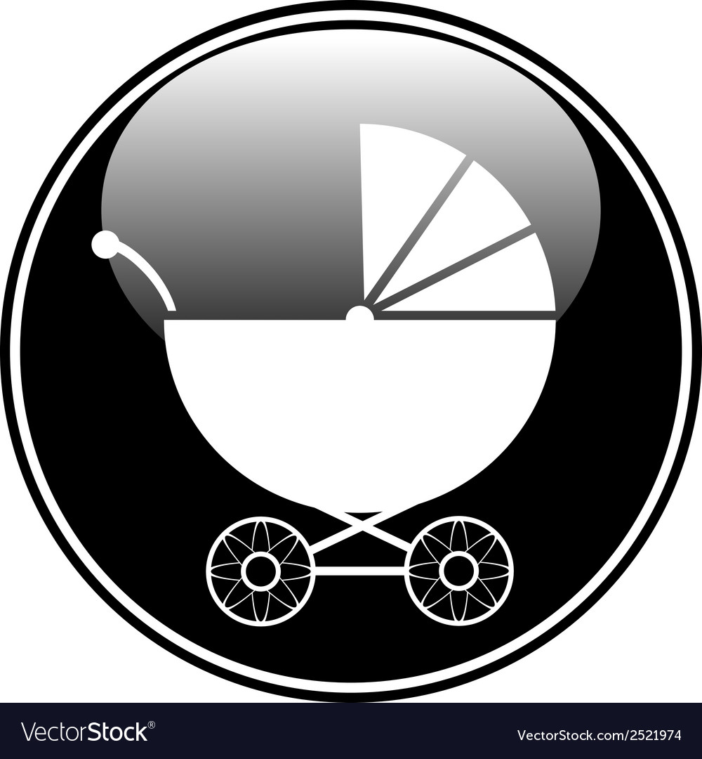 Pram Royalty Free Vector Image - VectorStock