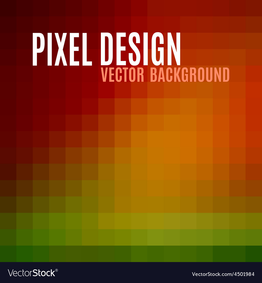 Pixel background Royalty Free Vector Image - VectorStock