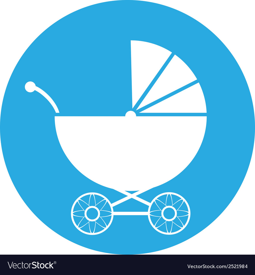 Pram Royalty Free Vector Image - VectorStock