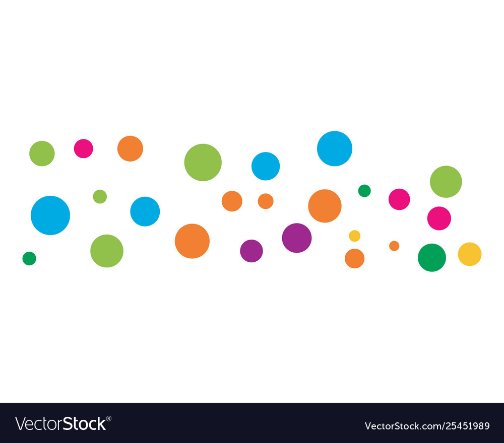 Bubble background icon Royalty Free Vector Image