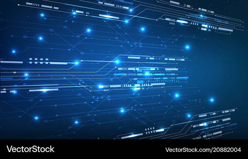 Abstract background technology communication data Vector Image