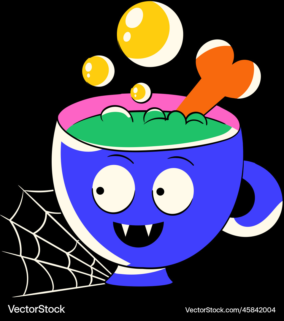 Magic tea Royalty Free Vector Image - VectorStock