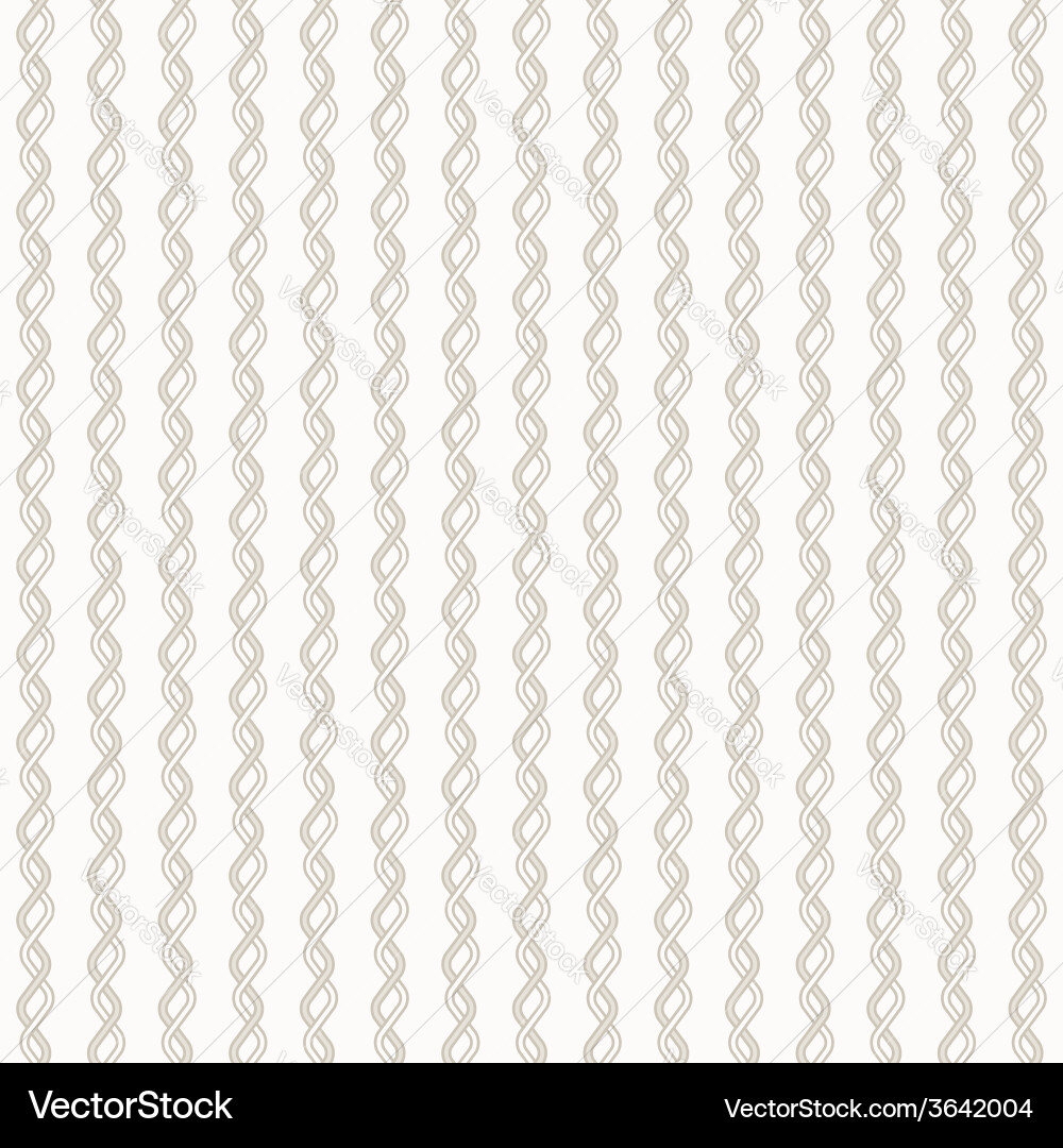 Tangled knitted pattern Royalty Free Vector Image