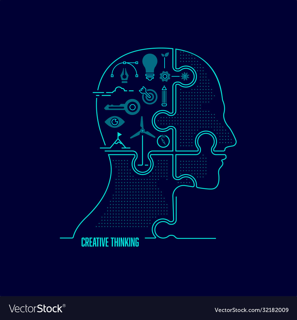 Creativethinking Royalty Free Vector Image - VectorStock
