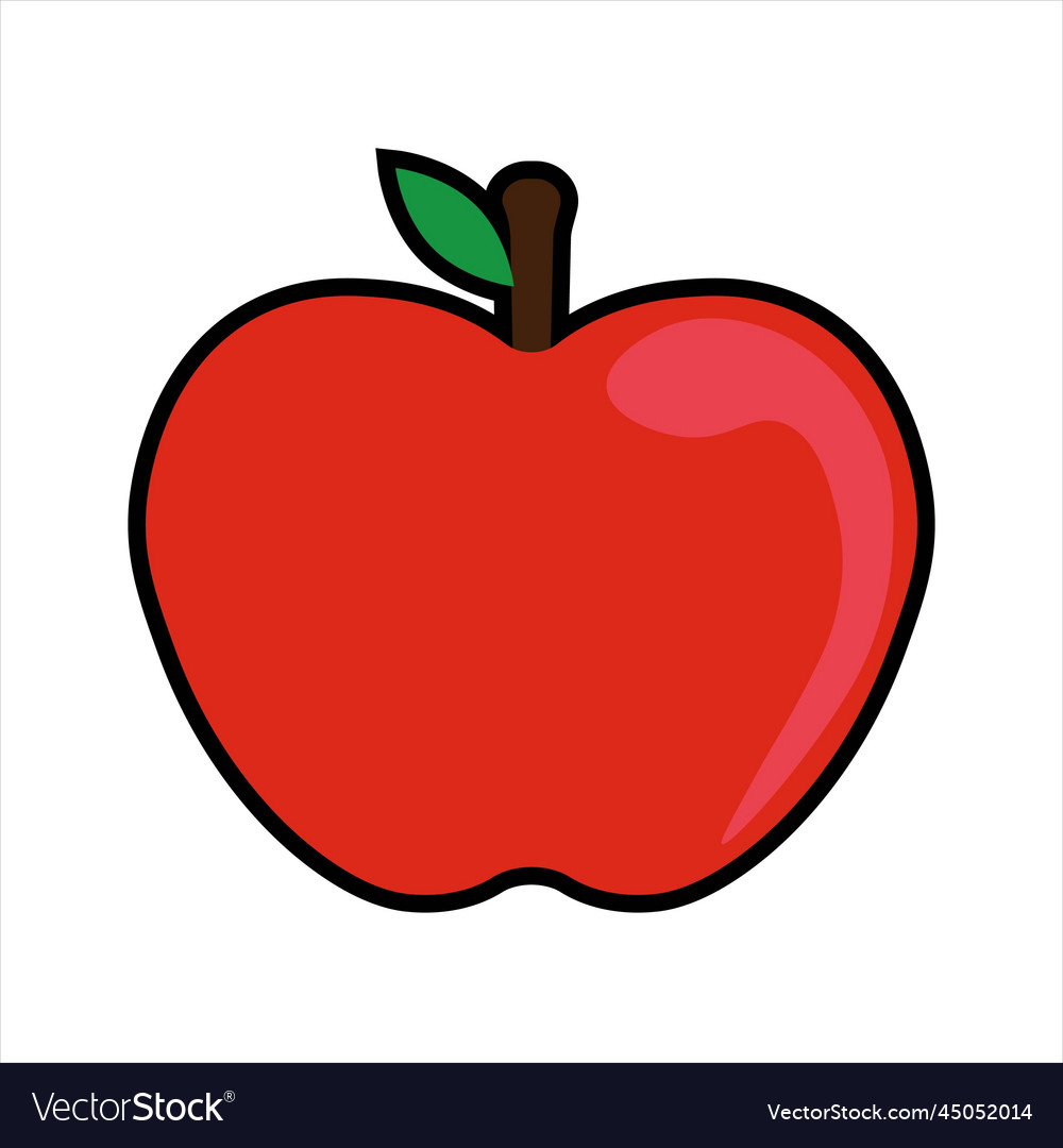 Apples Royalty Free Vector Image - VectorStock Apples Royalty Free Vector Image - VectorStock
