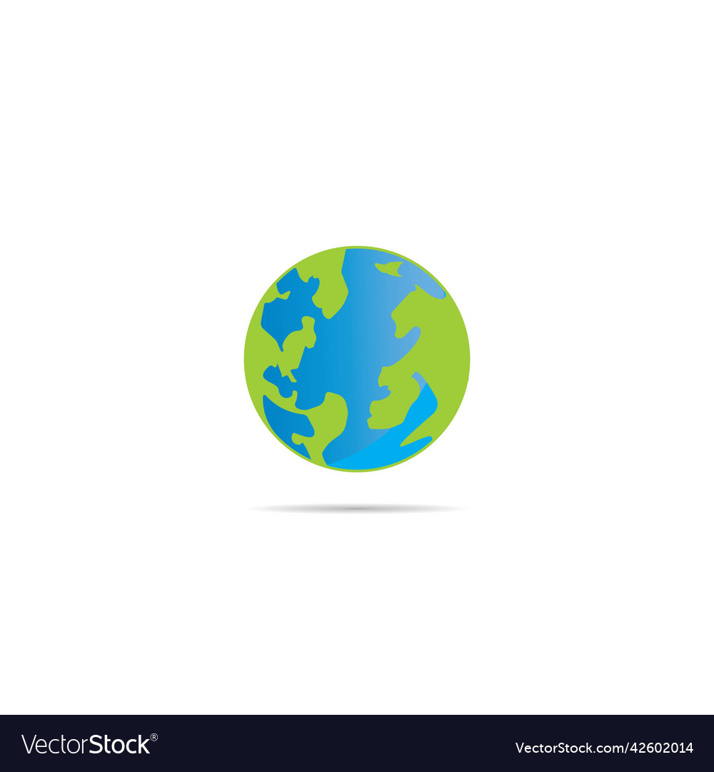 Globe logo Royalty Free Vector Image - VectorStock