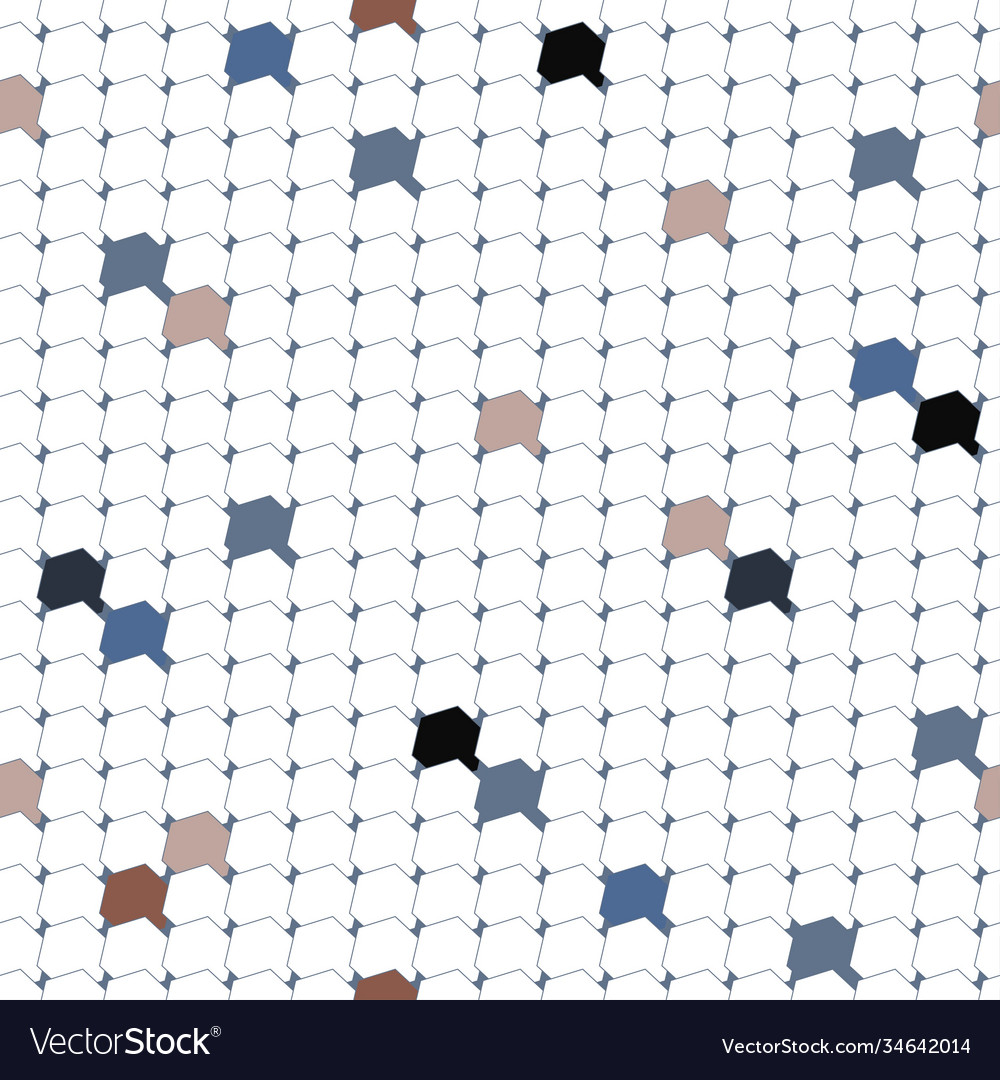 Hexagonal element Royalty Free Vector Image - VectorStock