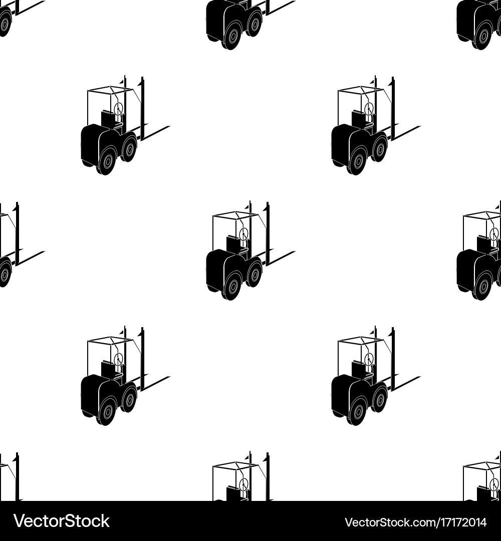 Loader for moving loads transportation Royalty Free Vector