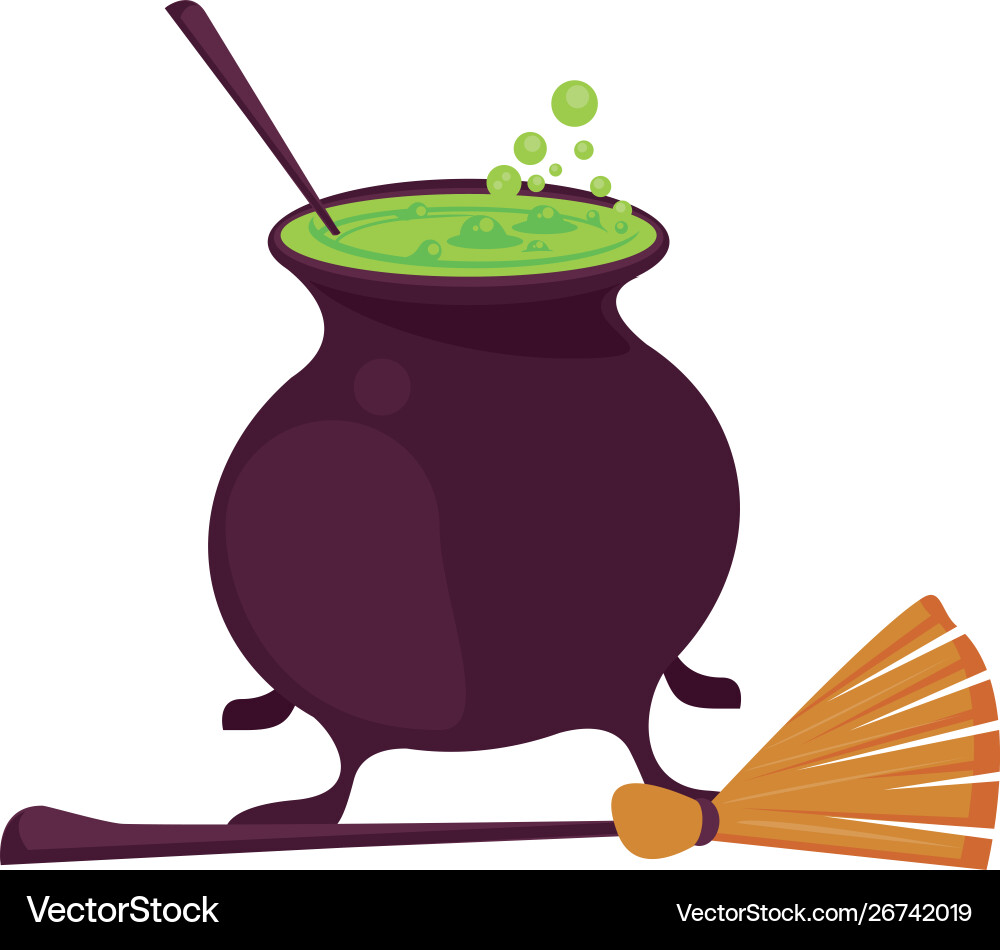 Halloween october scary celebration cartoon Vector Image