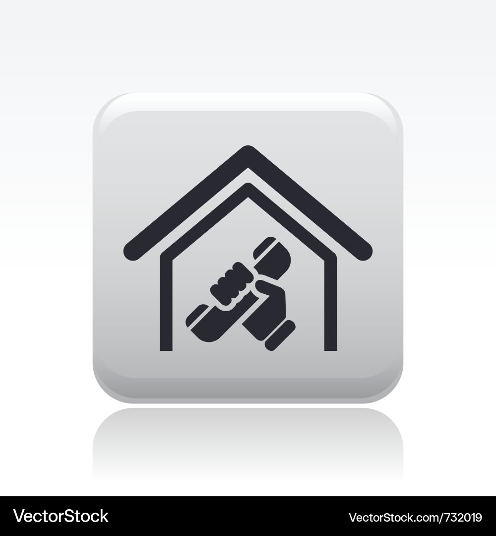 House phone Royalty Free Vector Image - VectorStock