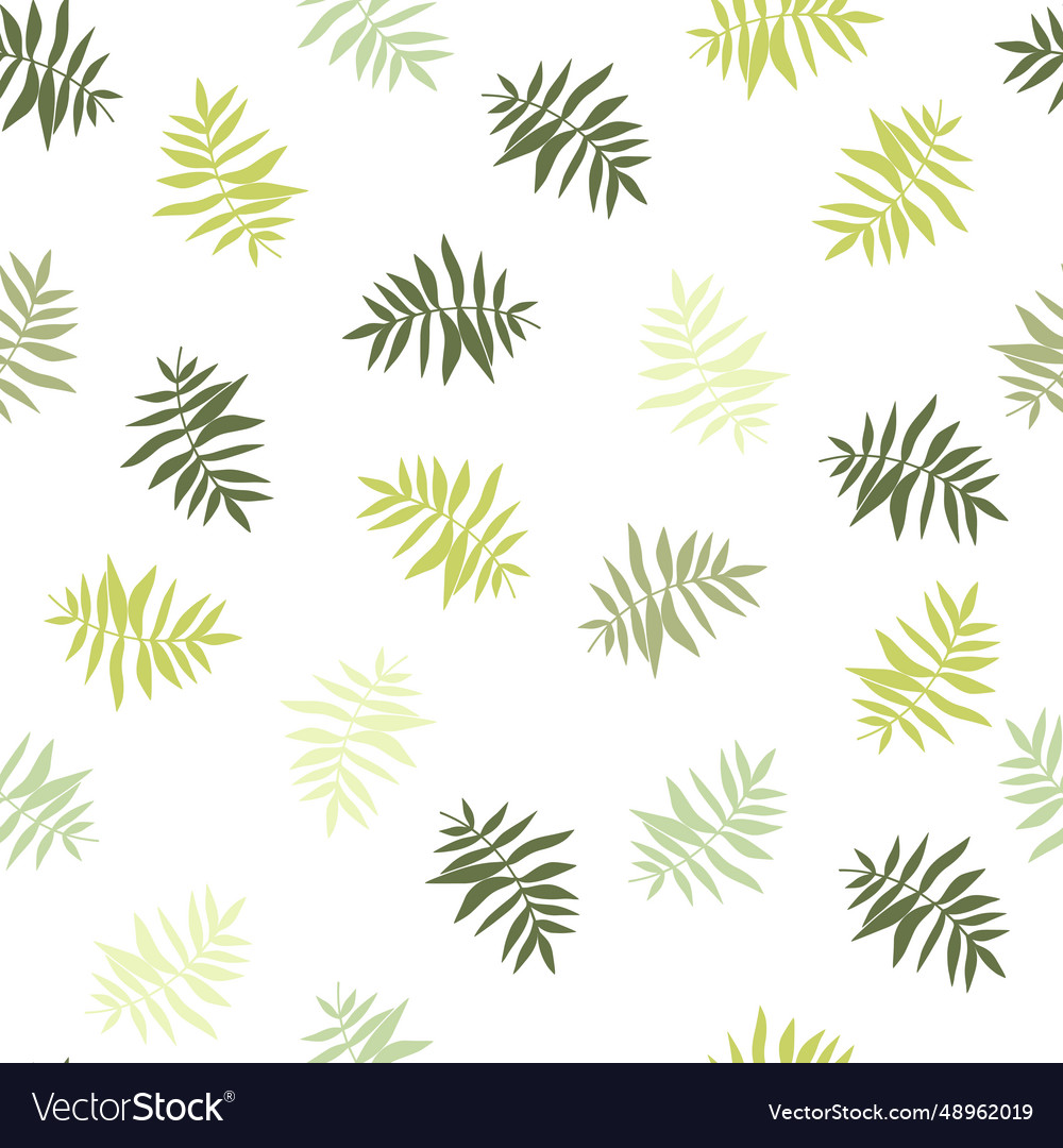 Seamless green leaf pattern Royalty Free Vector Image Seamless green leaf pattern Royalty Free Vector Image
