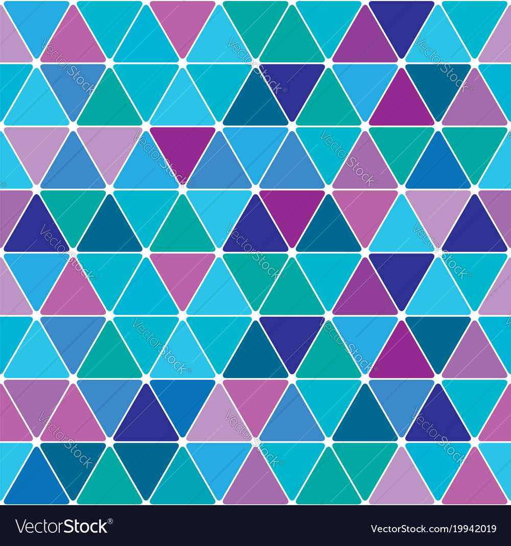 Winter triangle pattern 24 Royalty Free Vector Image