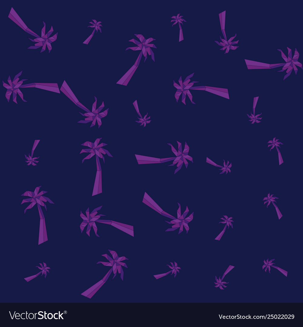 Gradient background palm trees Royalty Free Vector Image