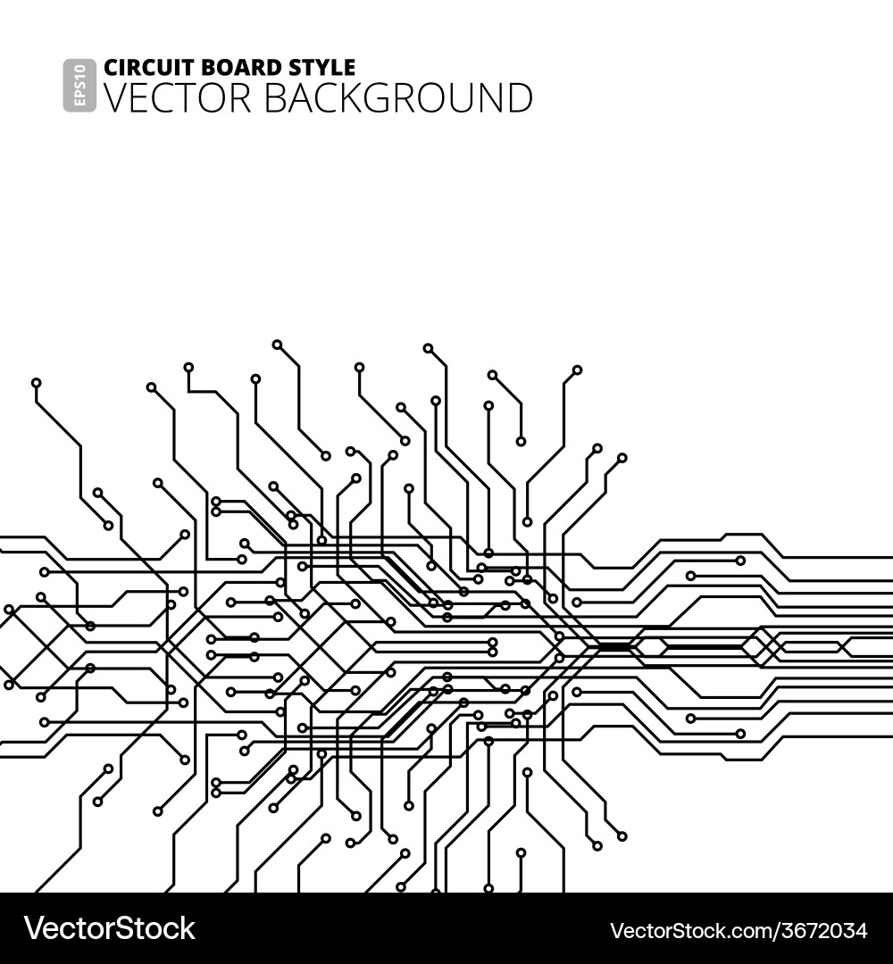 Abstract background digital technologies Vector Image