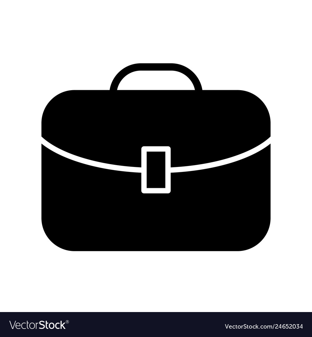 Briefcase icon Royalty Free Vector Image - VectorStock