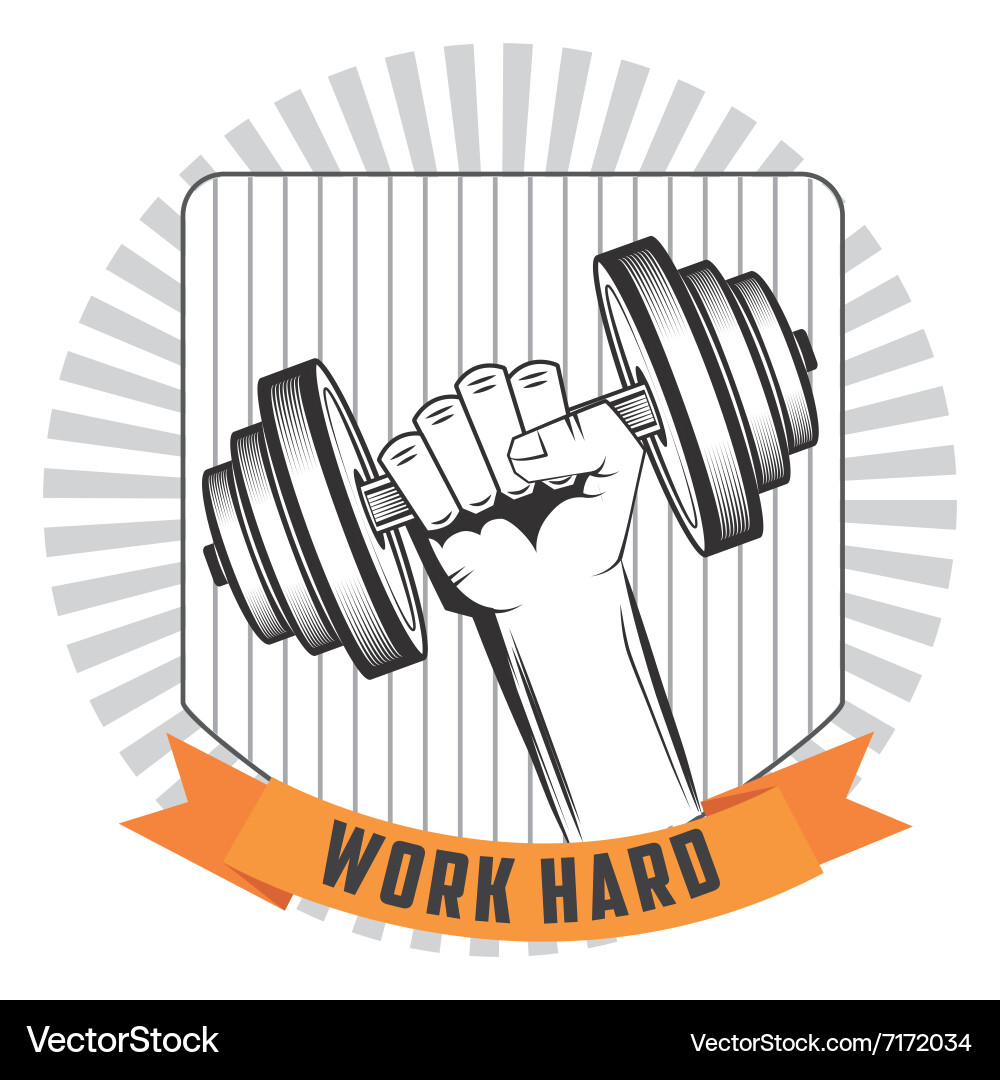 Fitness club design Royalty Free Vector Image - VectorStock
