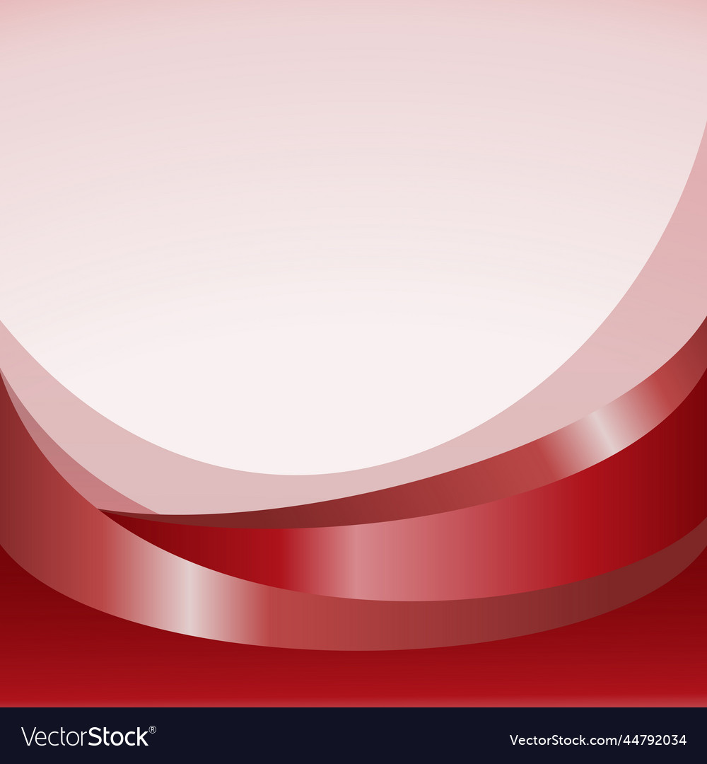 Red curve patterned background Royalty Free Vector Image
