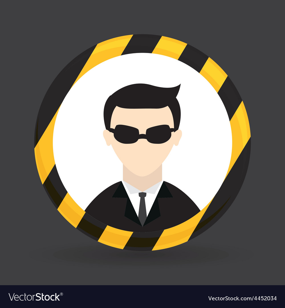 Security system design Royalty Free Vector Image