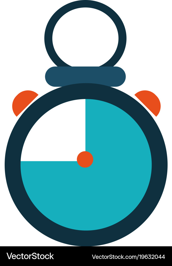 Sport chronometer symbol Royalty Free Vector Image