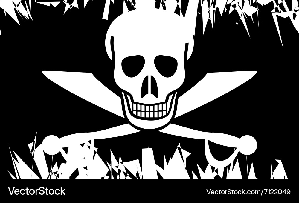 Jolly roger Royalty Free Vector Image - VectorStock