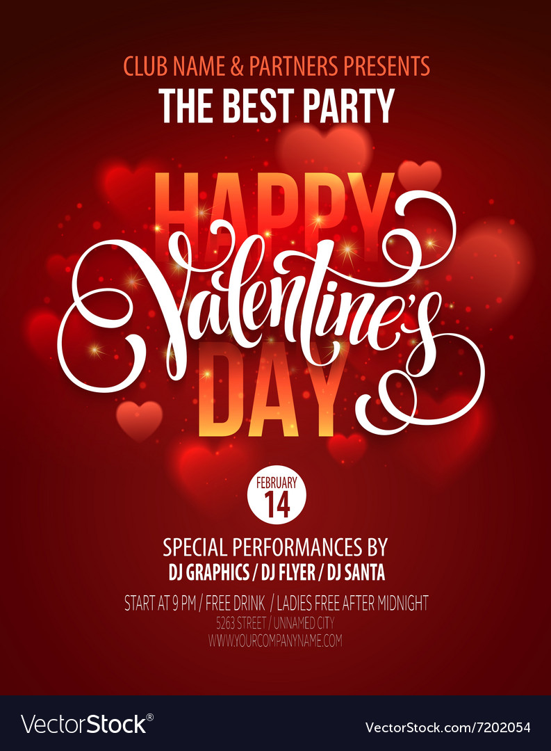 Valentine Poster Contoh Poster