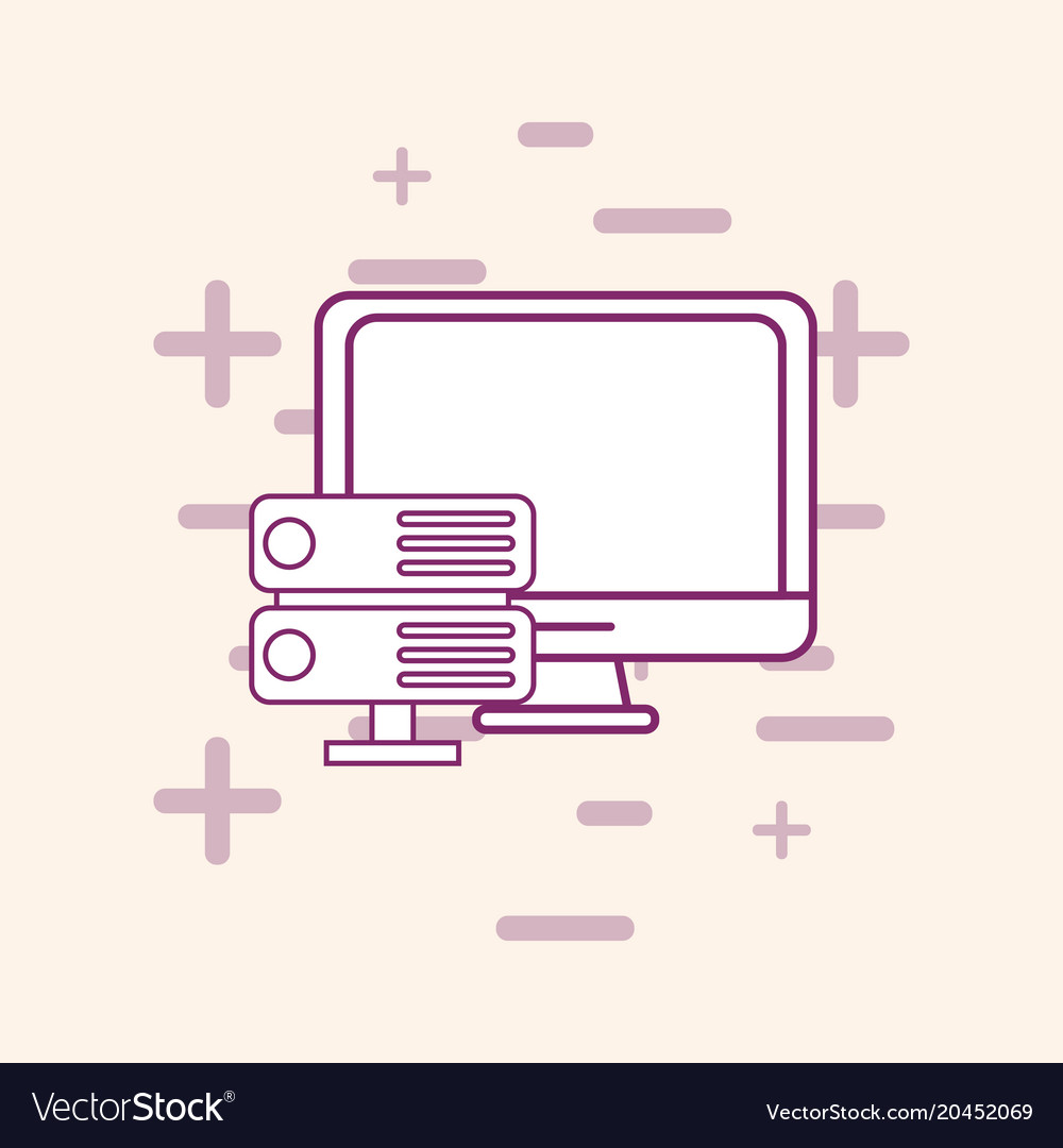 Big Data Design Royalty Free Vector Image Vectorstock