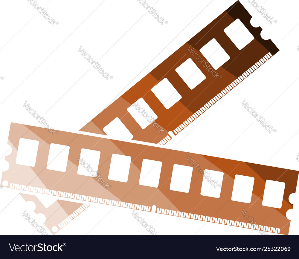 Computer memory icon Royalty Free Vector Image