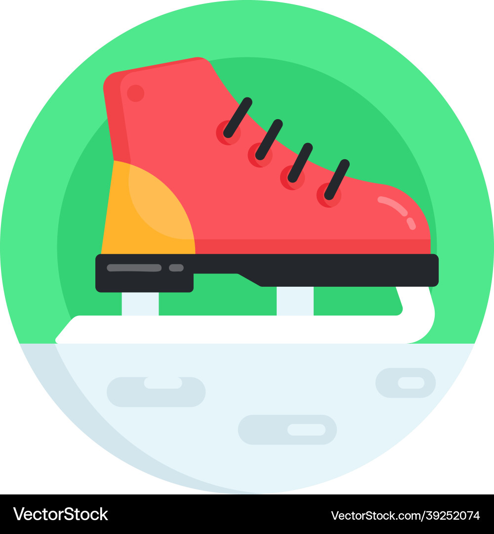 Skating shoe Royalty Free Vector Image - VectorStock