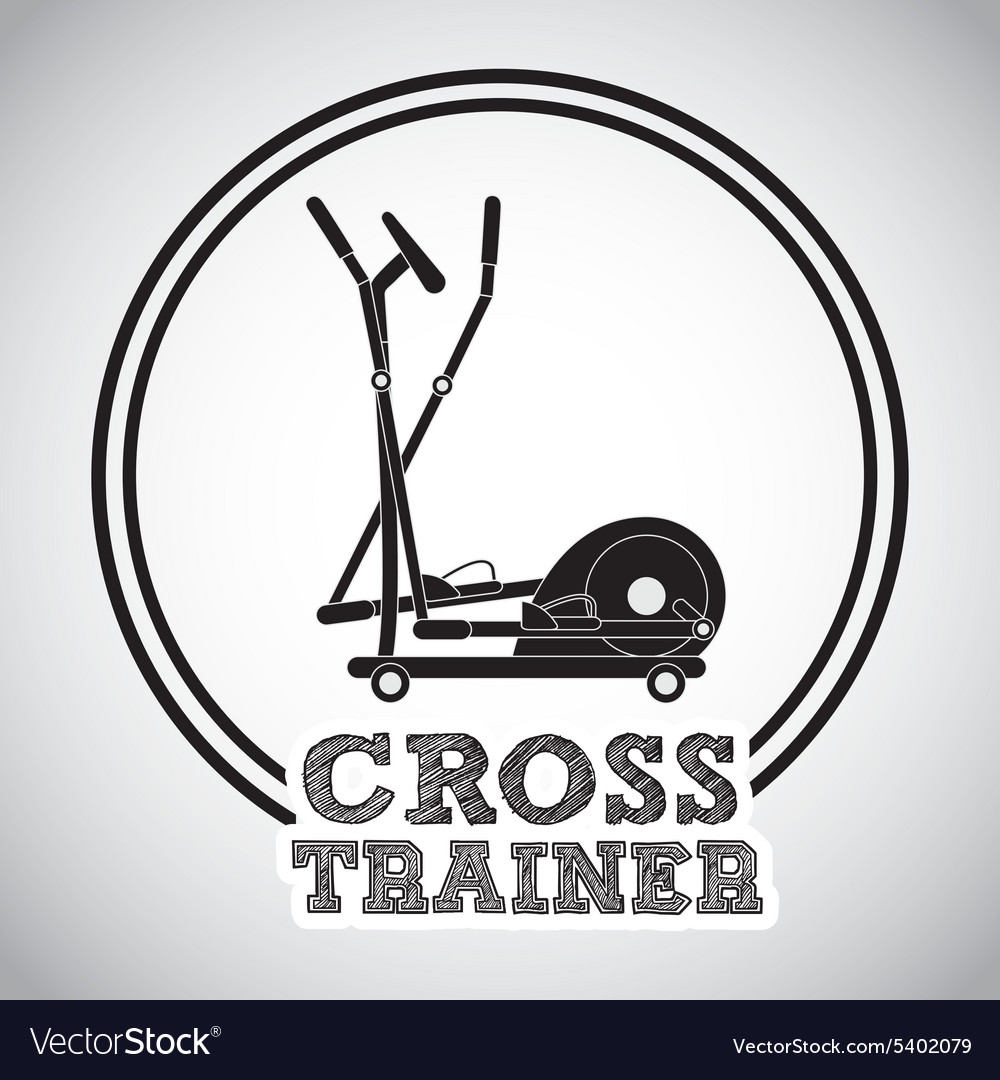 Train hard Royalty Free Vector Image - VectorStock