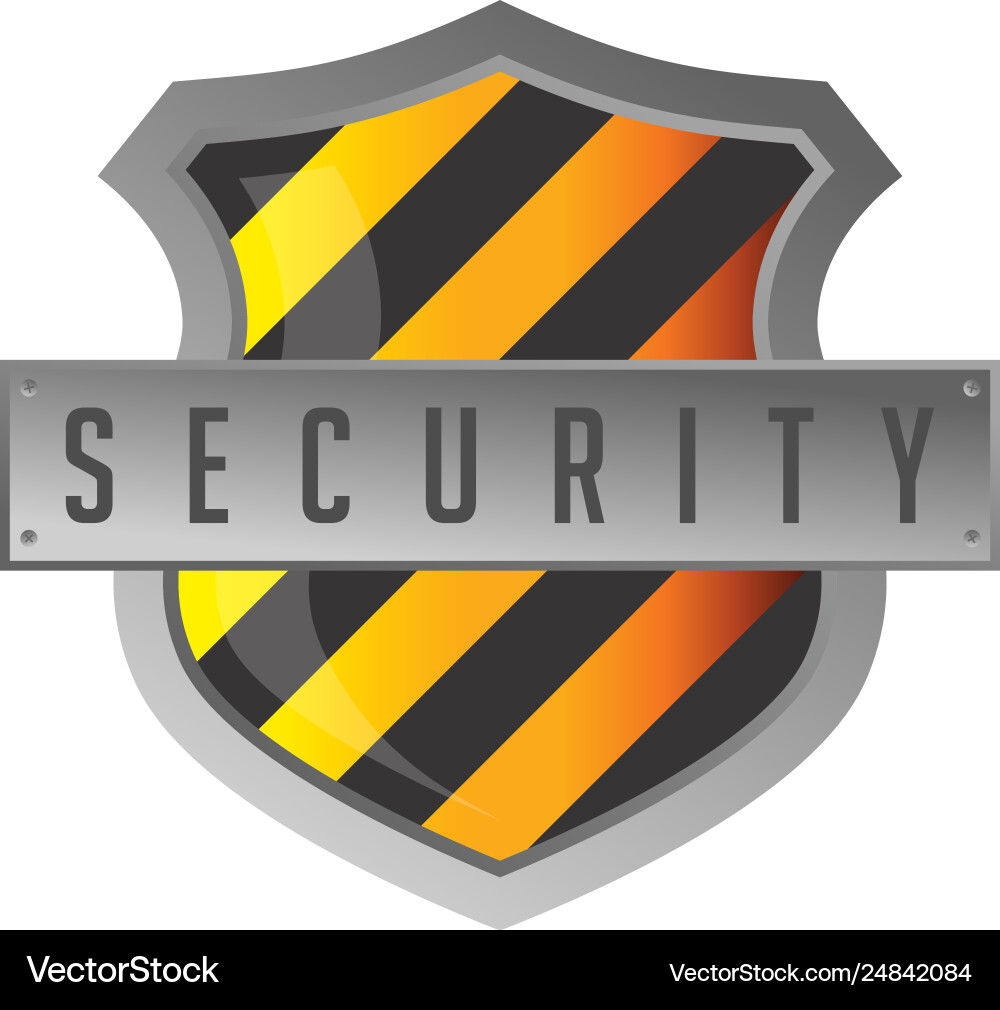 Protection shield antivirus sign Royalty Free Vector Image