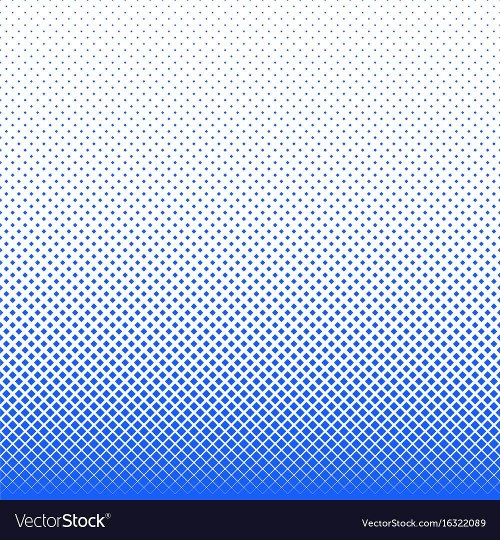 Geometrical Halftone Square Pattern Background Vector Image
