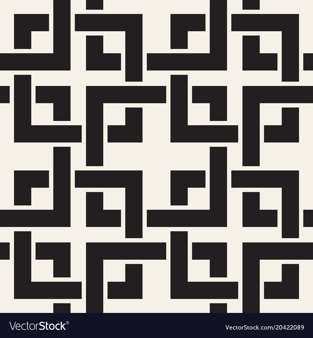 Seamless Lines Pattern Abstract Background Vector Image