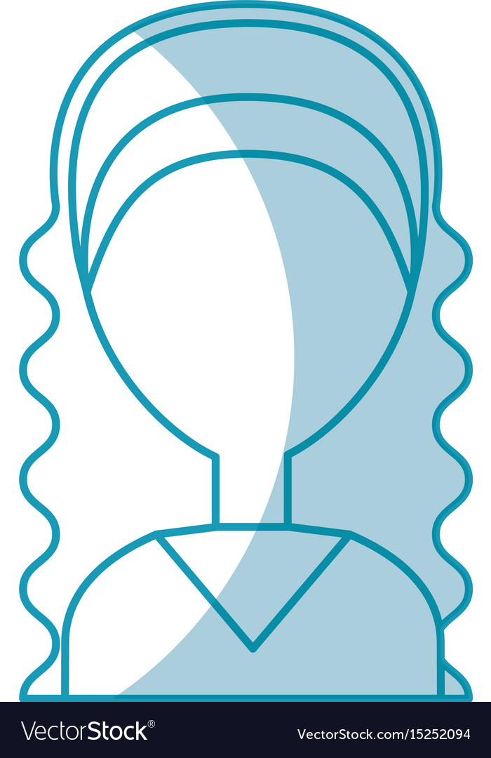 Beautiful woman avatar character Royalty Free Vector Image