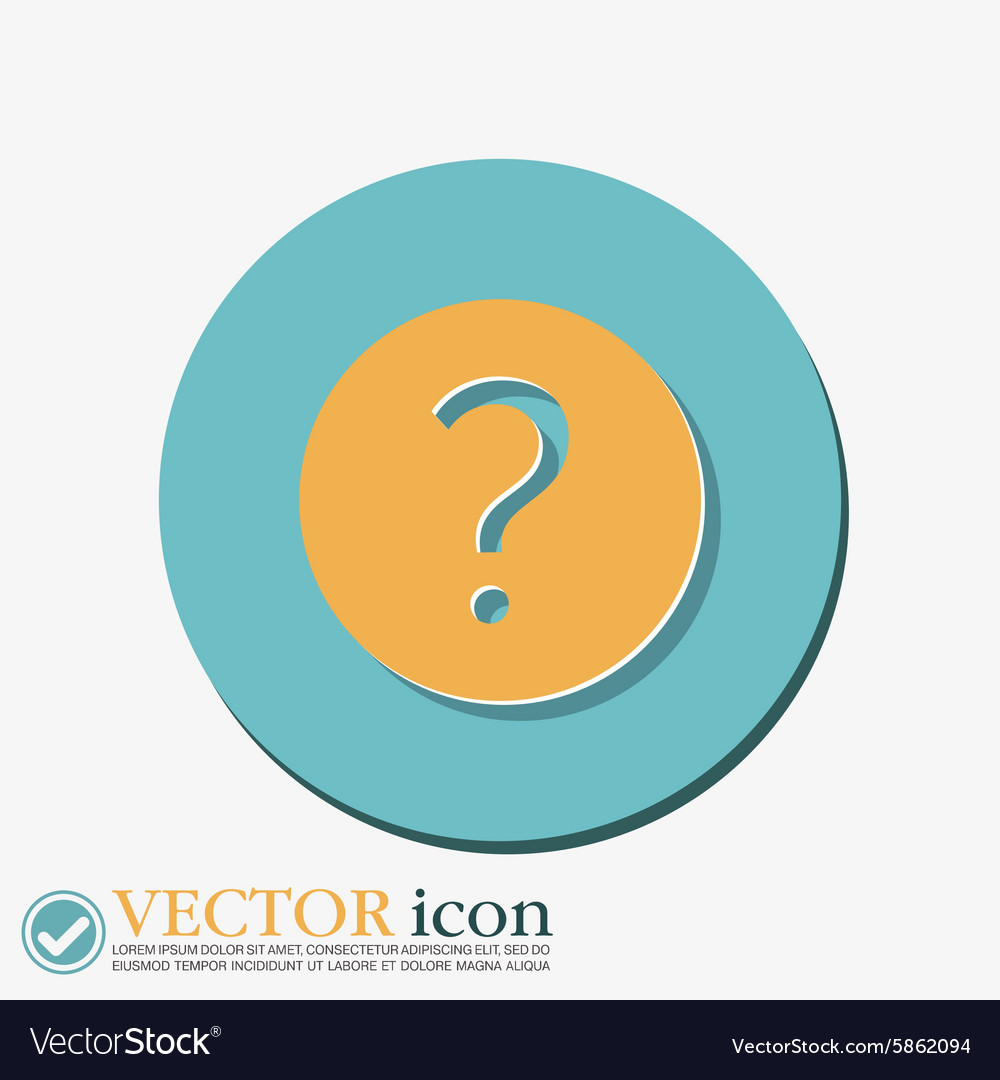 Question mark Royalty Free Vector Image - VectorStock