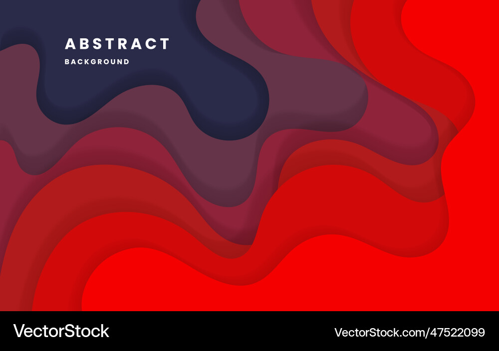 Red to blue dark gradient background Royalty Free Vector