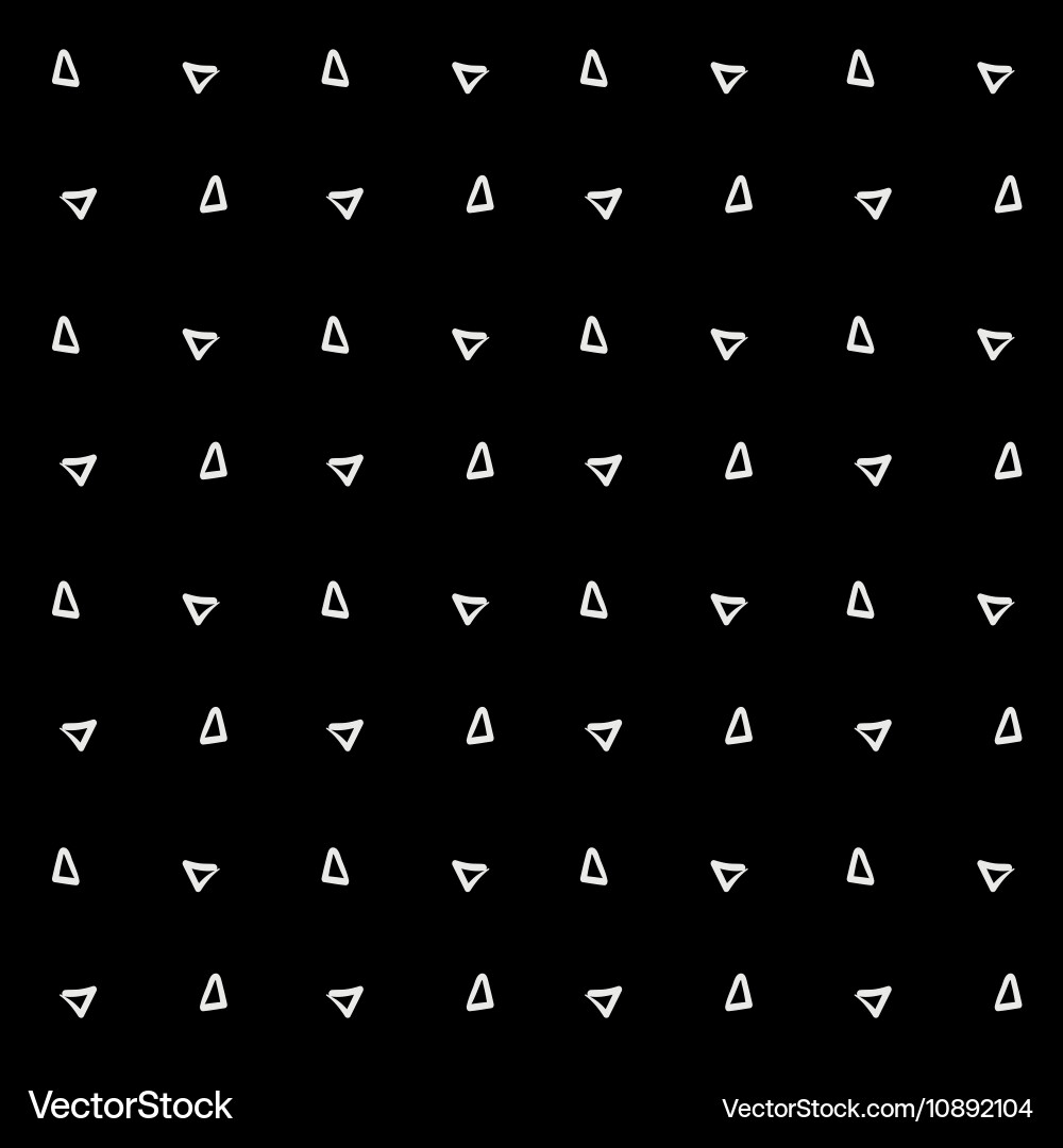 Pattern minimalist background triangle retro Vector Image