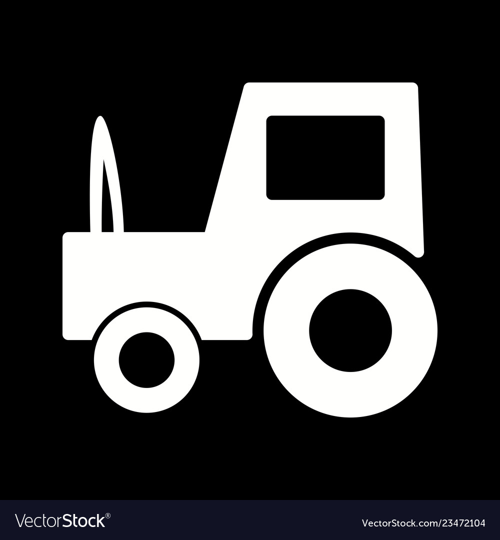 Tractor icon Royalty Free Vector Image - VectorStock