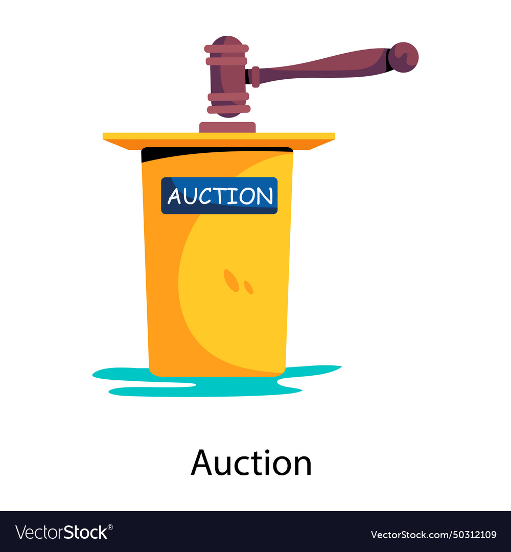 Auction Royalty Free Vector Image - VectorStock