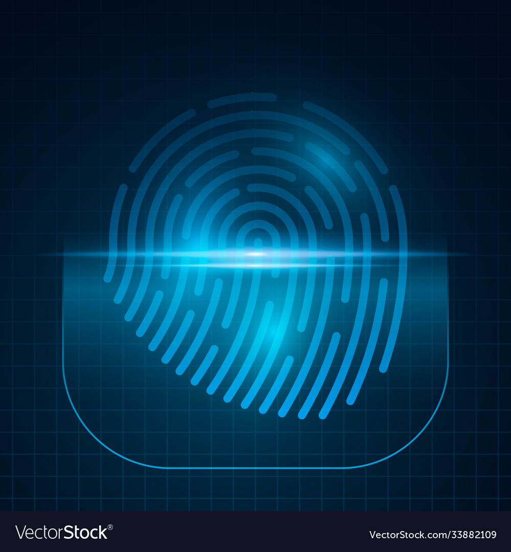 Fingerprint for computer system security with grid