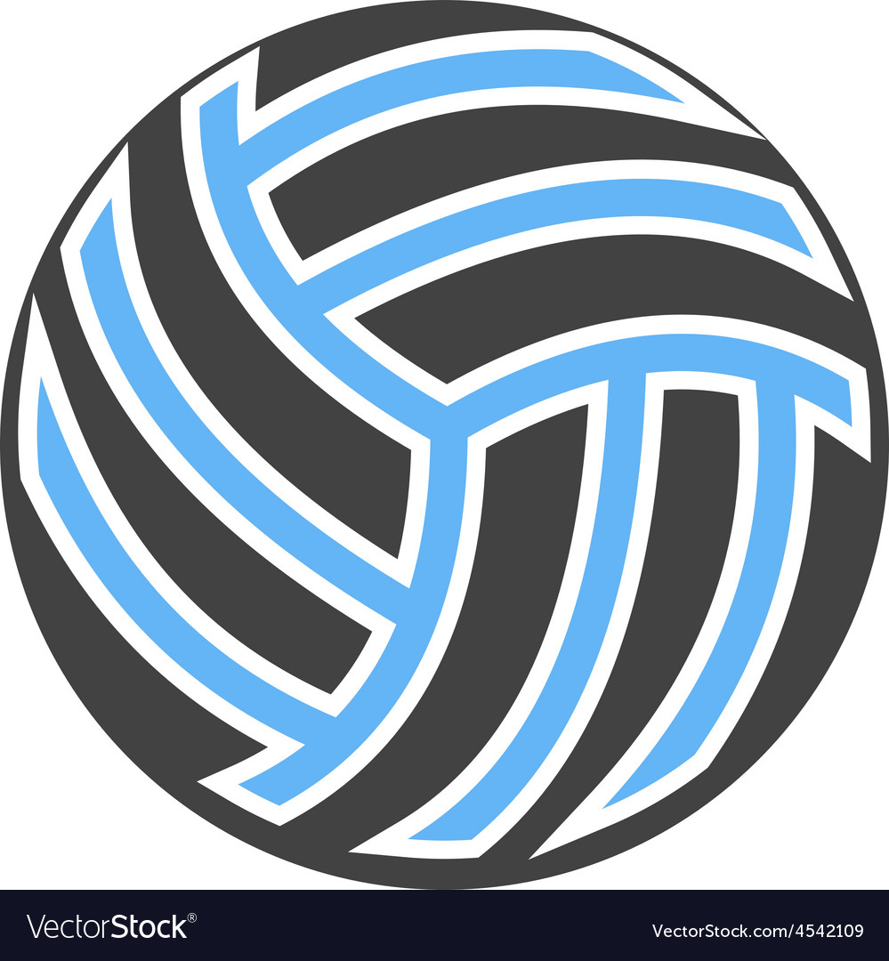 Volley ball Royalty Free Vector Image - VectorStock