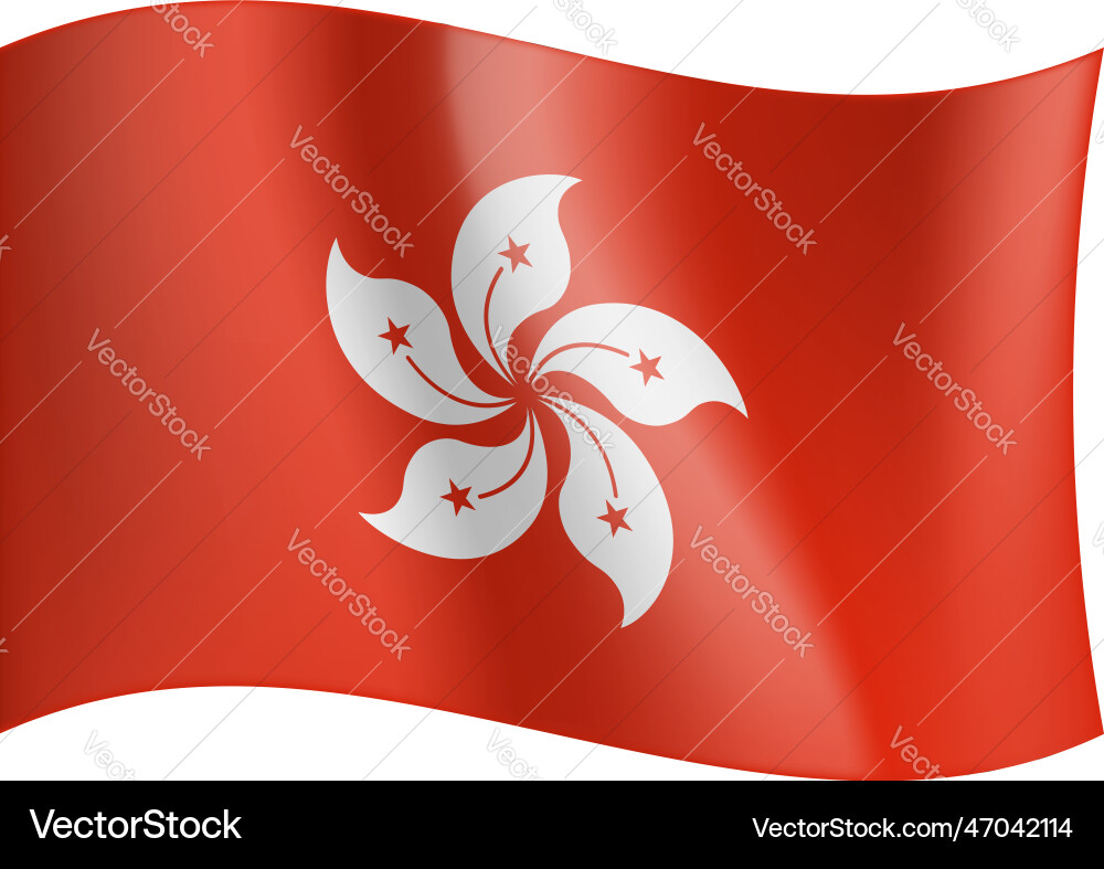 Immunization icon of hong kong Royalty Free Vector Image