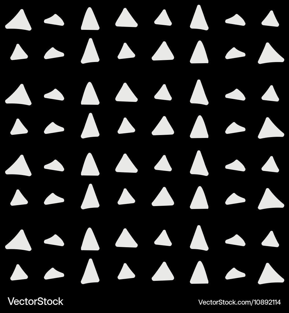 Pattern minimalist background triangle retro Vector Image