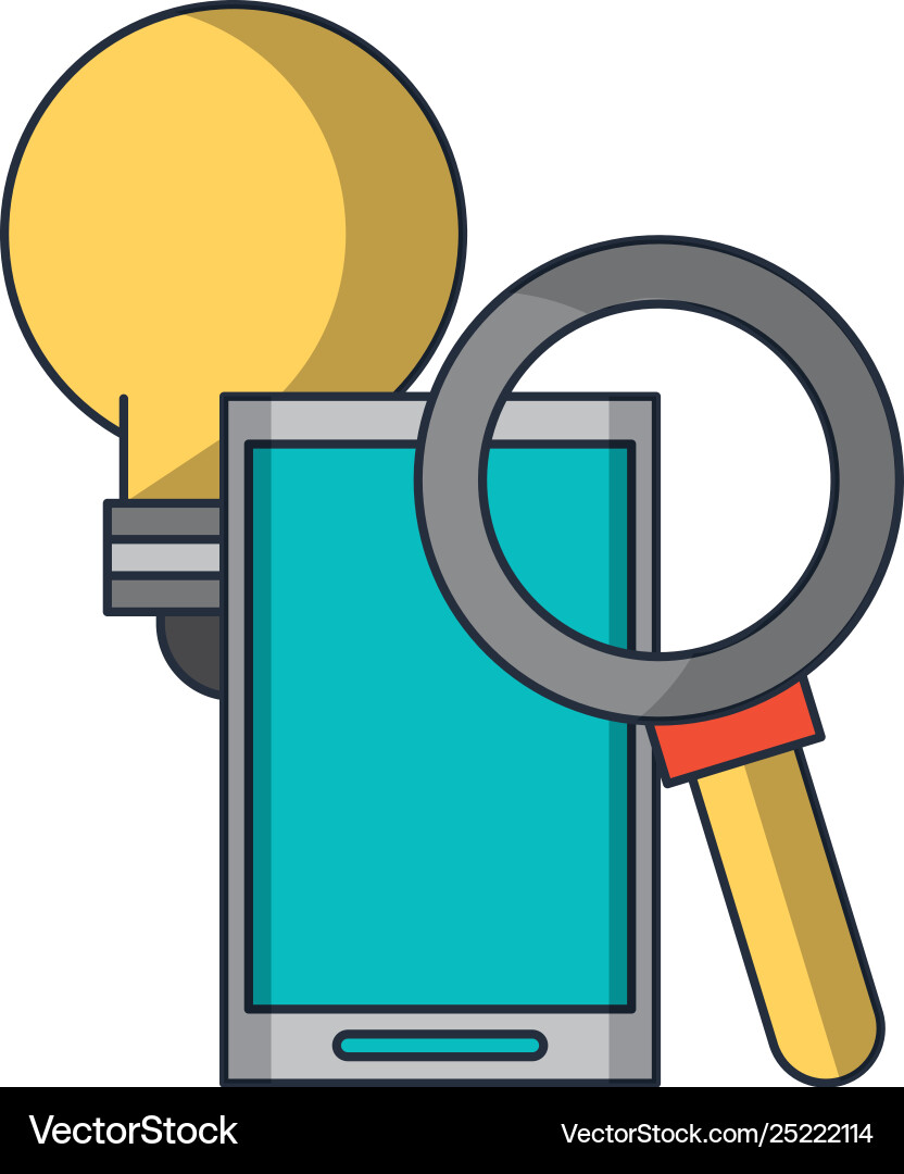 Technology software tools cartoon Royalty Free Vector Image