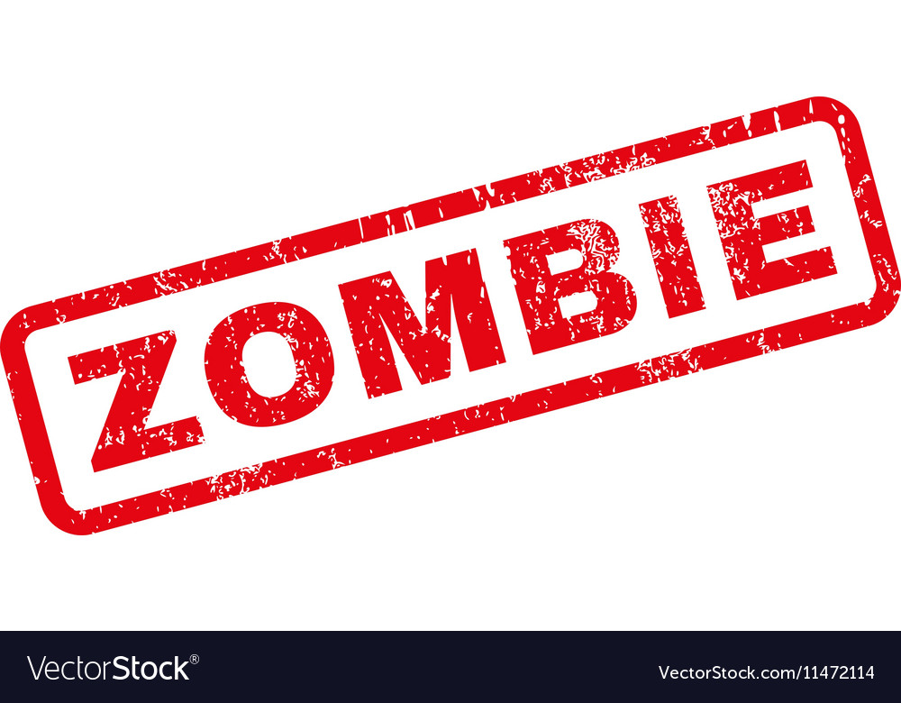 Zombie rubber stamp Royalty Free Vector Image - VectorStock Zombie rubber stamp Royalty Free Vector Image - VectorStock