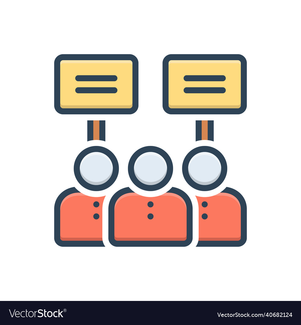 Demonstration Royalty Free Vector Image - VectorStock