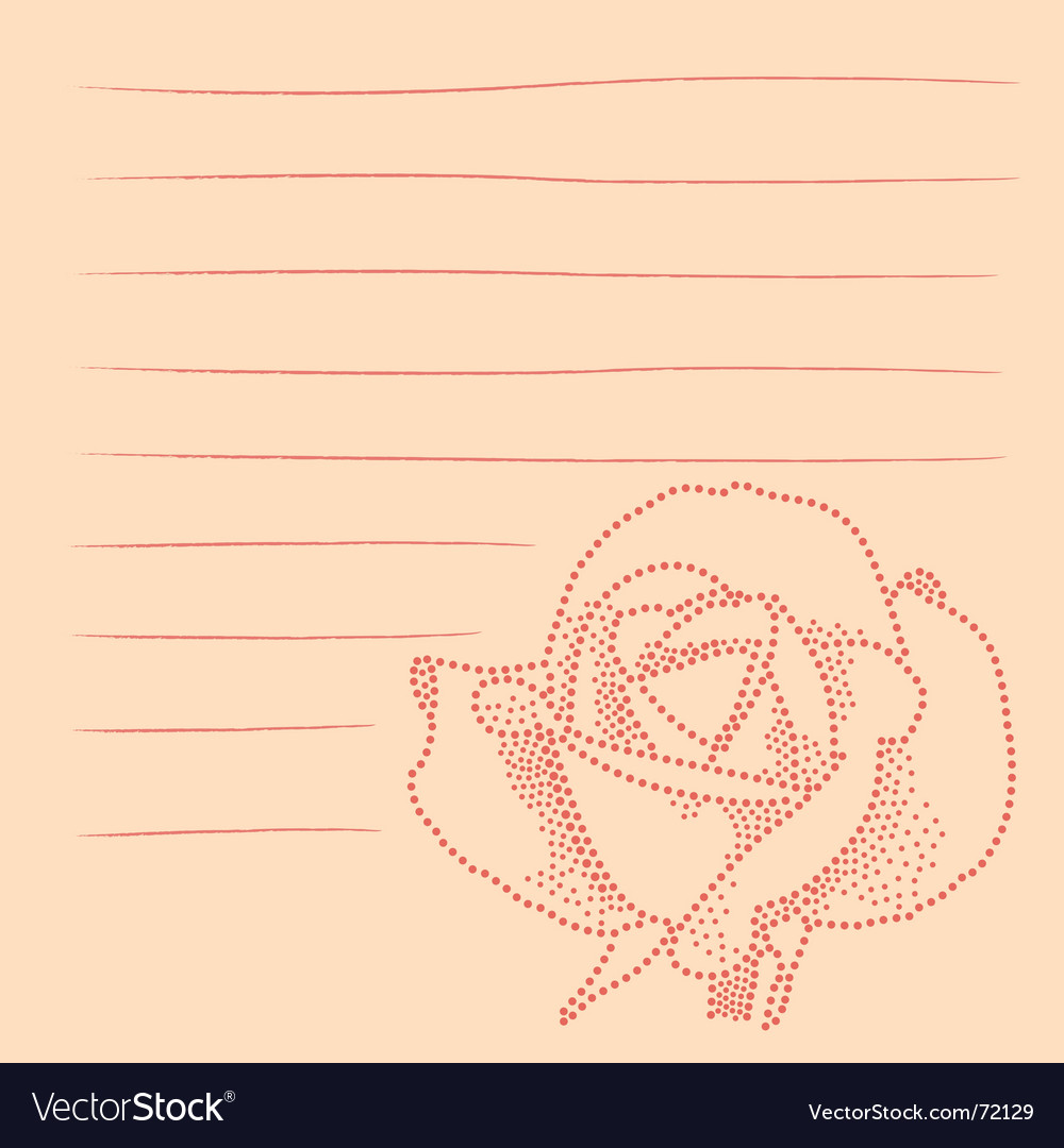 Notepad Royalty Free Vector Image - VectorStock