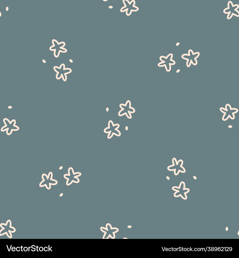 Seamless background star gender neutral pattern Vector Image