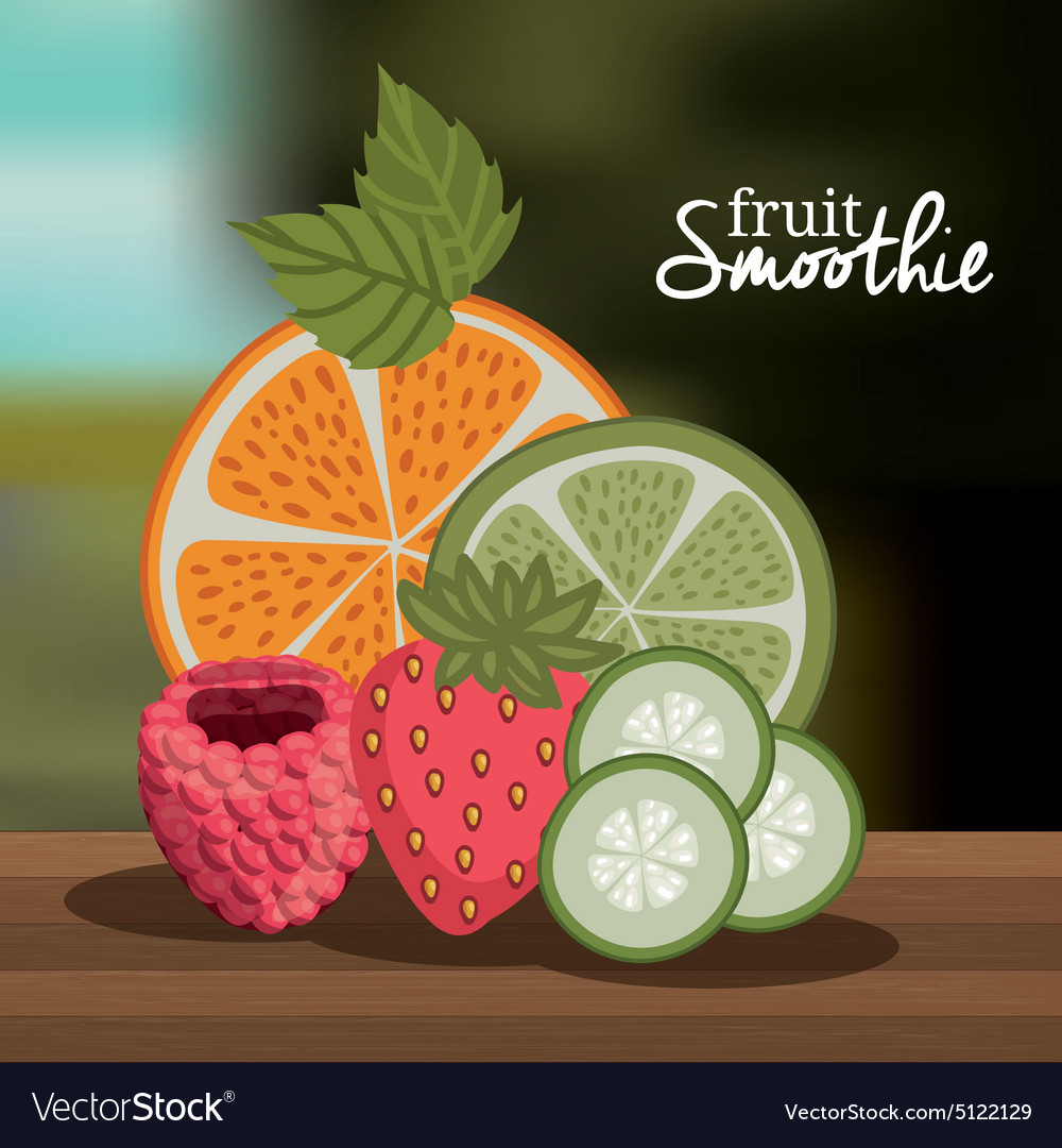 Smoothie design Royalty Free Vector Image - VectorStock