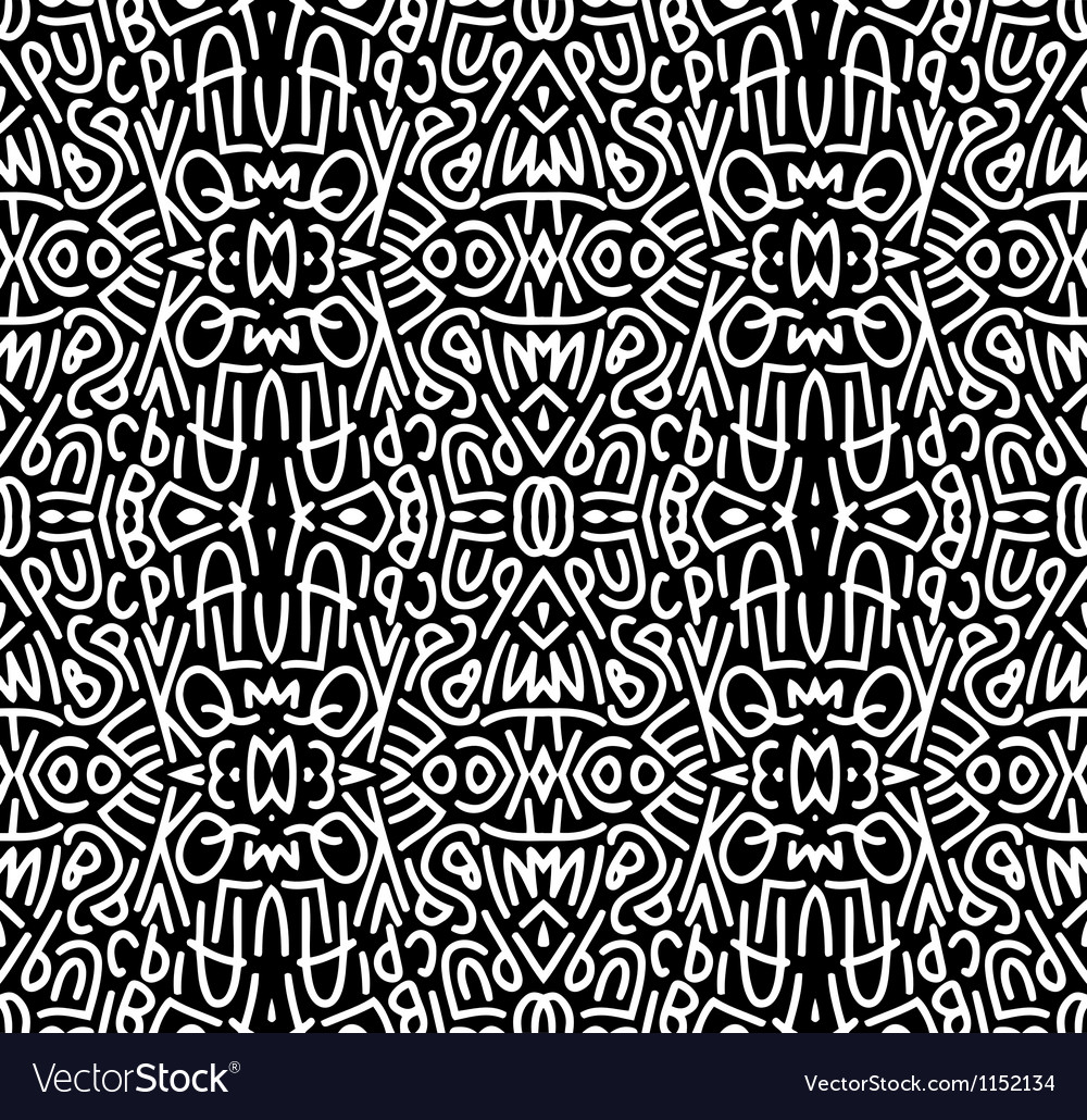 Monochrome pattern 7 Royalty Free Vector Image