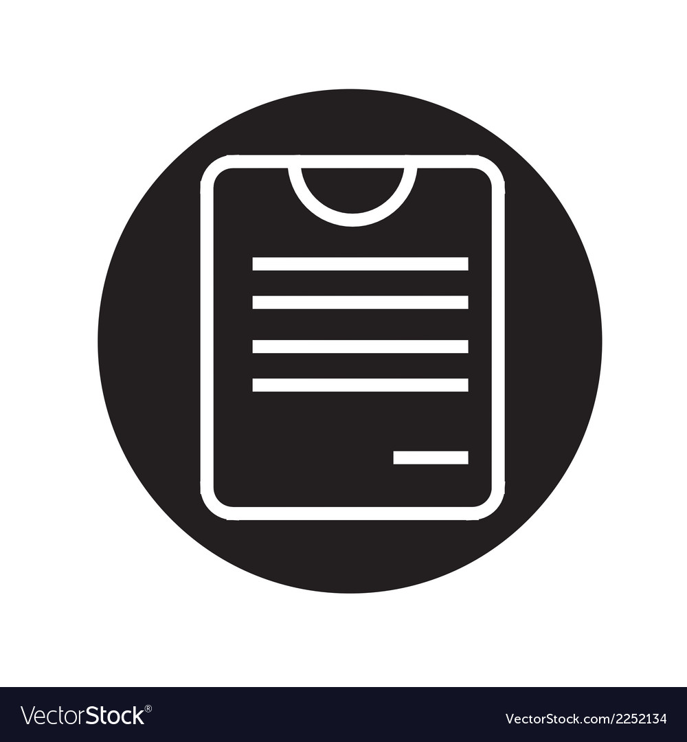 Note board icon Royalty Free Vector Image - VectorStock